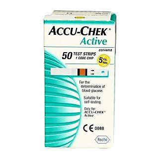 Buy Accu Chek Active 50 Test Strips Expiry March 2017 Online 680 From ShopClues