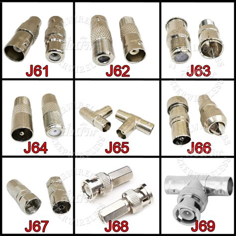 หัวกล้องวงจรปิด Jack Tv หัวต่อสาย Bnc หัวต่อเคเบิลทีวี หัวต่อสายอากาศทีวี Jack Bnc Shopee Thailand