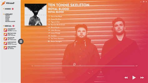 Winamp 6 Concept On Behance