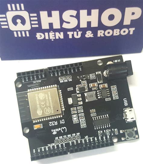 kit wifi ble soc esp32 wemos d1 r32 arduino compatible hshop vn