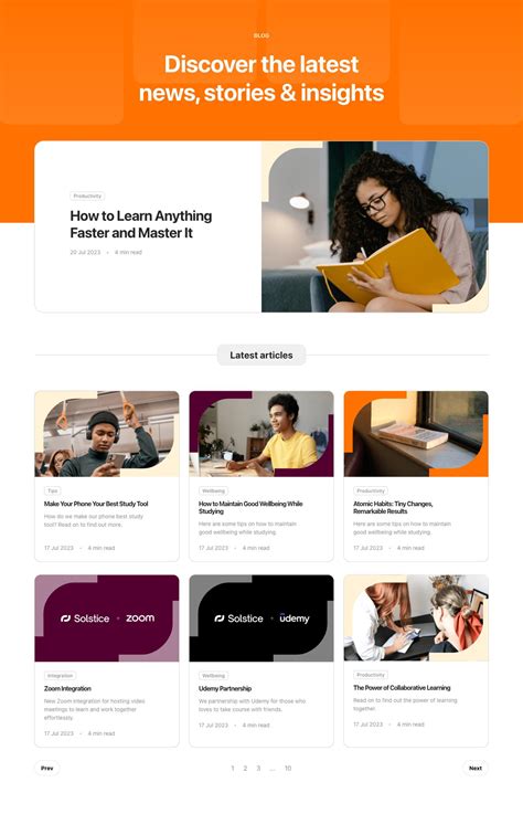 Bootstrap Blog Components