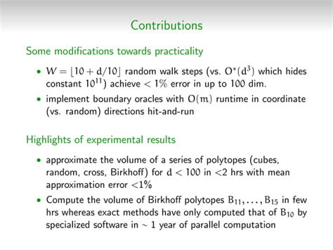 High Dimensional Polytopes Defined By Oracles Algorithms Computations
