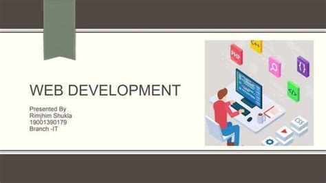 Front End Web Development Pptx Web Design And Html Internet