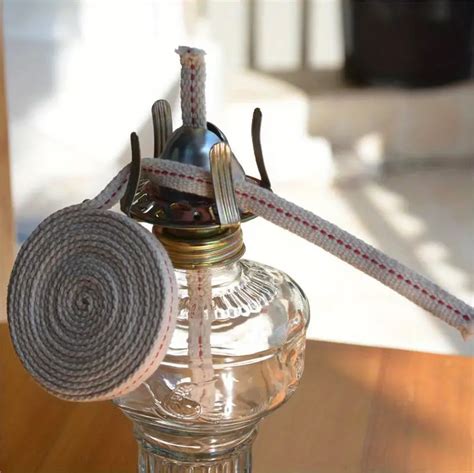 Kerosene Lamp Wick Pure Cotton Knitted Oil Lamp Wick 0 9cm Wide 2 M Long Free Shipping On