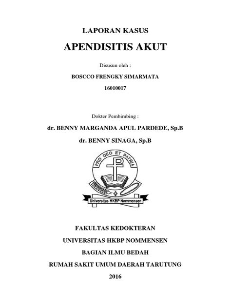 Appendicitis Akut Pdf