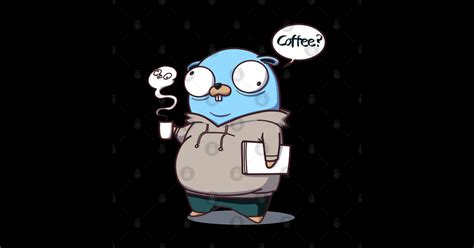 Golang Gopher Developer And His Soul Golang Sticker Teepublic