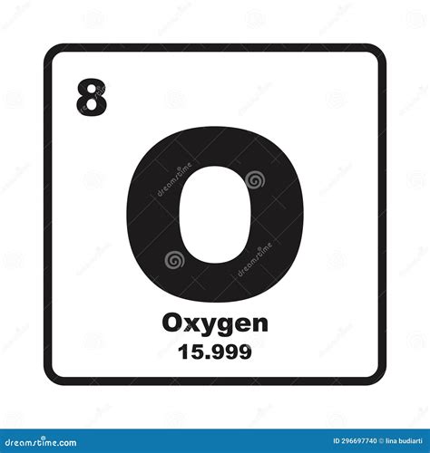 Oxygen Icon Stock Vector Illustration Of Sign Background 296697740