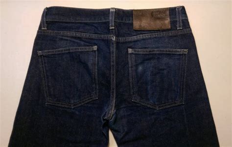 加拿大製正品NAKED FAMOUS JAPAN DENIM 低腰綠耳混麻窄管牛仔褲 日本原色綠赤耳布邊養褲 Yahoo拍賣