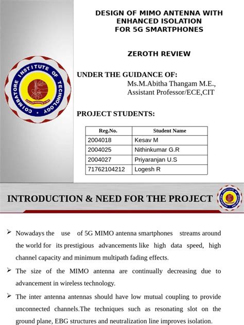 Zeroth Review Template 1 Pdf