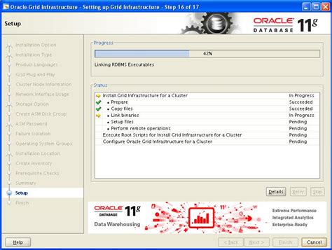Screenshots Of Grid Infrastructure Installation 11g R2