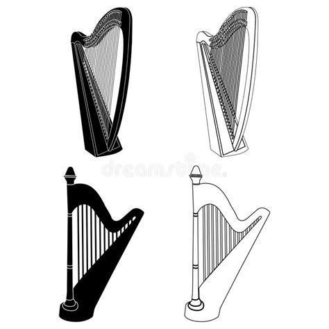 Harp Icon Design Stock Vector Illustration Of Concert 330356540