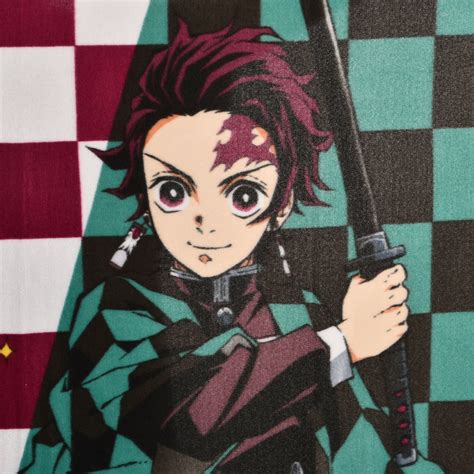 Demon Slayer Nezuko And Tanjiro Kamado Blanket Elbenwald