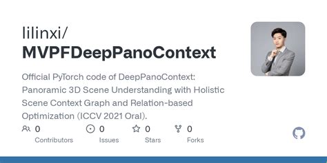 GitHub Lilinxi MVPFDeepPanoContext Official PyTorch Code Of DeepPanoContext Panoramic D