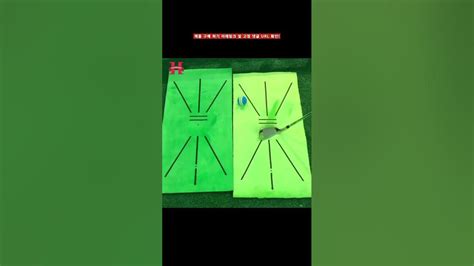핸셀 골프 드로우 페이드 인아웃 구질 디봇 연습 실내외 매트 Shorts Youtube
