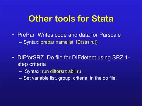 Ppt Dif Detection Using Ordinal Logistic Regression Powerpoint