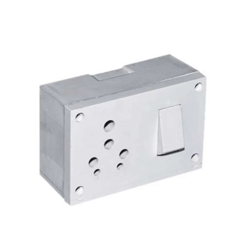 16a Modular Switch Socket Board Polycarbonate At ₹ 60piece In Bhopal