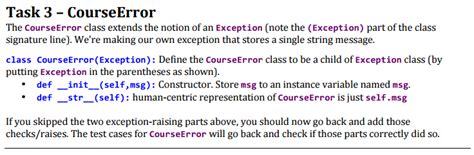 Solved In Python Classes Allow Us To Define Entirely New Types We Might 1 Answer