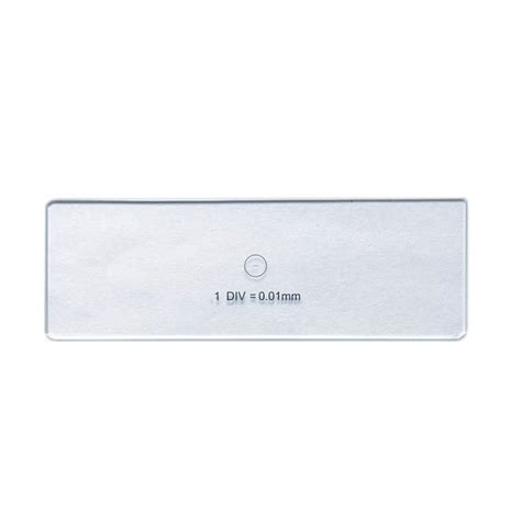 0 01mm Stage Micrometer Microscope Camera Calibration Slide Bigamart
