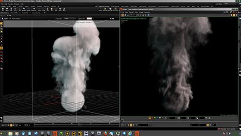 Houdini Smoke Simulation On Behance