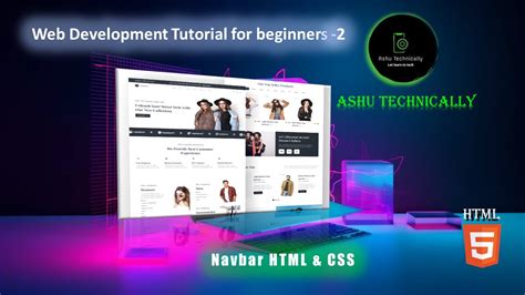 Start Your Web Development Journey Beginners Course Tutorial 2 Navbar Ashutechnically