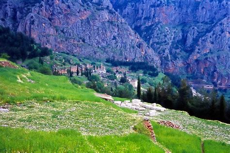 High Up Mt Parnassus Above Delphi Greece 1960 By Priscilla Turner