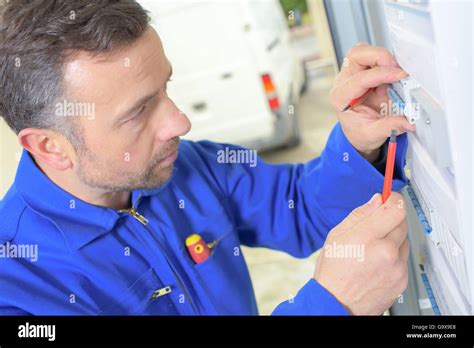 Replacing A Fuse Stock Photo Alamy