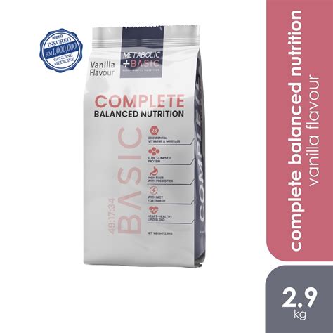 Metabolic Basic 29kg Complete Balanced Nutrition Value Pack Susu