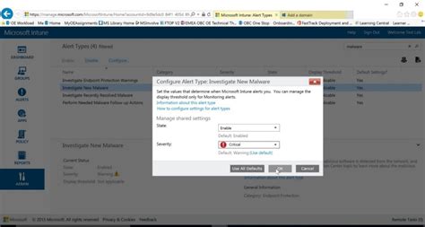 Configure Alerts In Microsoft Intune Mai Alis Technical Blog