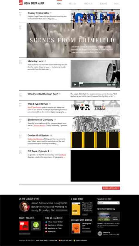 22 Examples Of Different Grid Types On The Web Vanseo Design