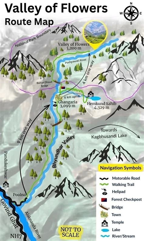 Valley Of Flowers With Hemkund Sahib Trek Package Permit And Guide