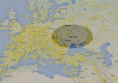 Gis Research And Map Collection Map Of Ukraine Airspace