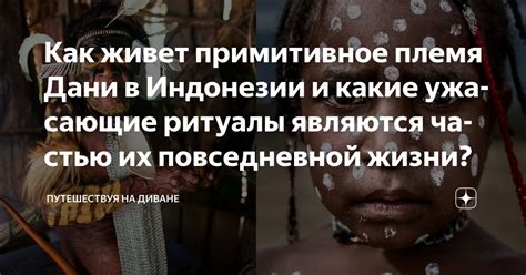 Как живет примитивное племя Дани в Индонезии и какие ужасающие ритуалы являются частью их