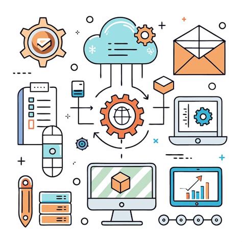 Cloud Computing Connecting Devices Data For Business Growth Premium