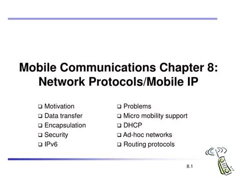 PPT Mobile Communications Chapter Network Protocols Mobile IP PowerPoint Presentation ID