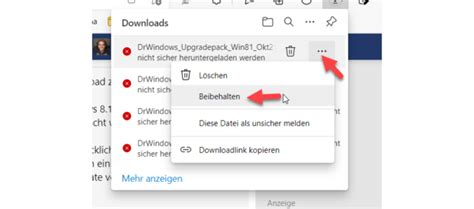 This File Could Not Be Downloaded Safely So The Download Still Works With Edge Dr Windows