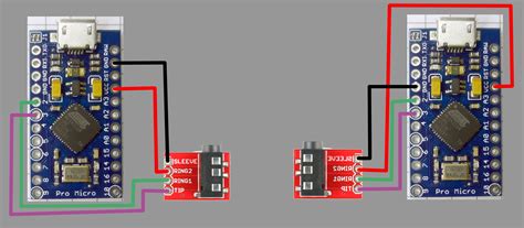 Подключение Arduino Pro Micro через I2c и Trrs разъём Пикабу