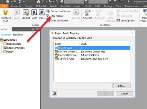 solved vault is unable to set the project file to the current project