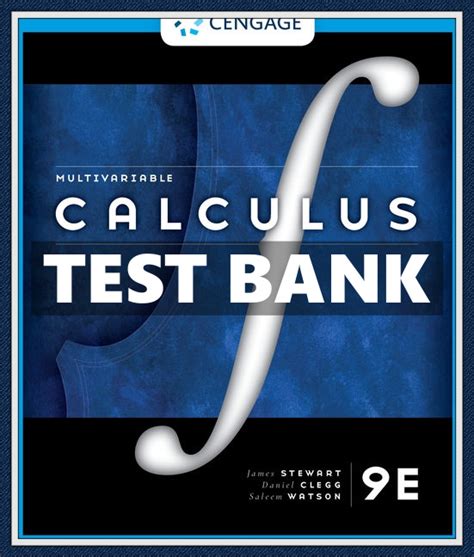 Multivariable Calculus 9th Edition Stewart Exam Test Bank Examtb
