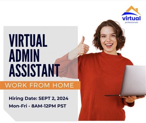Admin Assistant Work From Home Wfh For Virtual Professional • Jobtalk