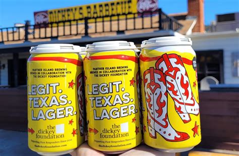 Cheers To National Beer Day With Dickeys Legit Texas Lager