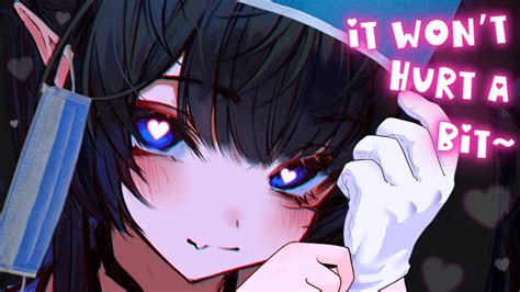 【3dio Asmr】anime Girl Harvests Your Organs Cutely 💖 Gloves Tapping