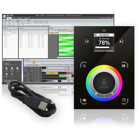 kontrol stick de3 vivid leds