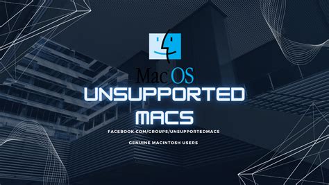 Macos Unsupported ︎macs Genuine Macintosh Users Only — No Hackintosh Facebook