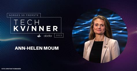 Kristiansand Kommune Ann Helen Moum Er Blant Norges Fremste Tech Kvinner