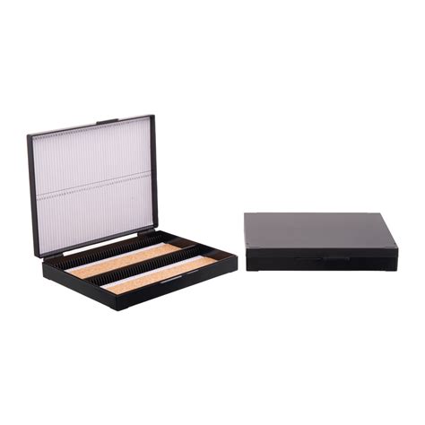 Microscope Slide Box Durable Storage For Microscope Slides