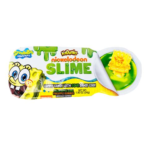 Kadunks Nickelodeon Slime Spongebob Dipper 12 Pack Candy District