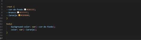 Headercss Não Está Puxando A Cor Da Variavel No Stylecss Html E Css