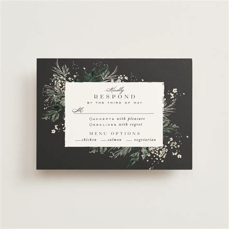 Grace Rsvp Postcards By Leah Bisch Minted