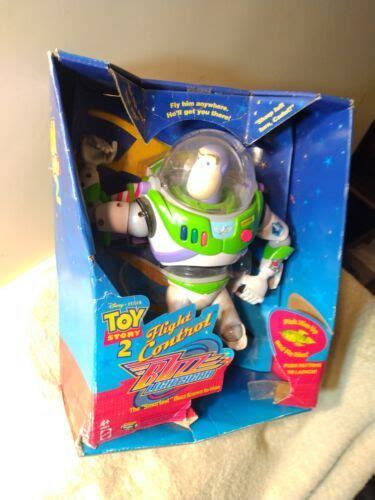 Vtg Mattel Toy Story 2 Buzz Lightyear Action Figure In A O Pkg Disney