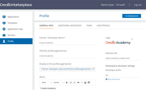 Prepare To Develop A Marketplace App Creatio Academy